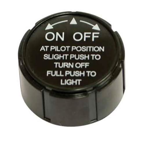 HPC Fire Replacement Black Pilot Control Knob — Build the Power
