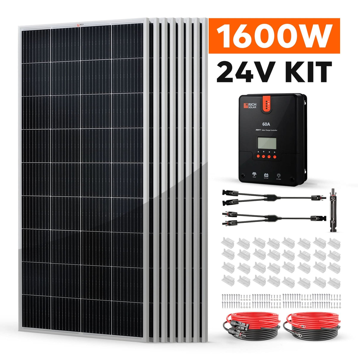 Rich Solar 1600 Watt Solar Kit — Build the Power