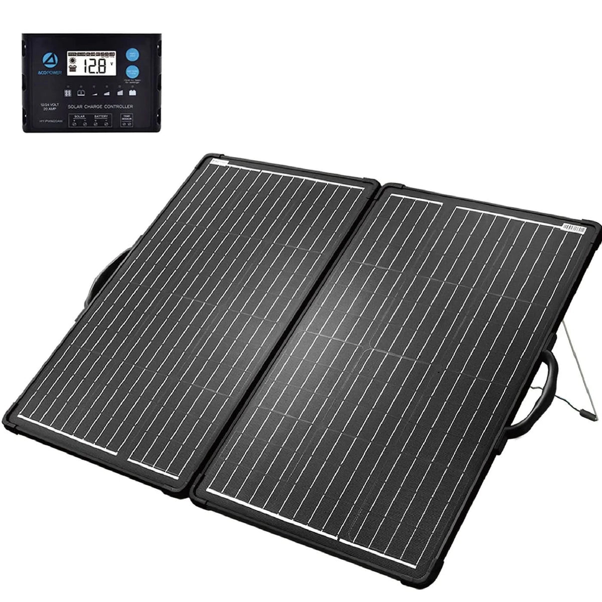 ACOPower Plk 200W Portable Solar Panel Kit, Lightweight Briefcase with ...