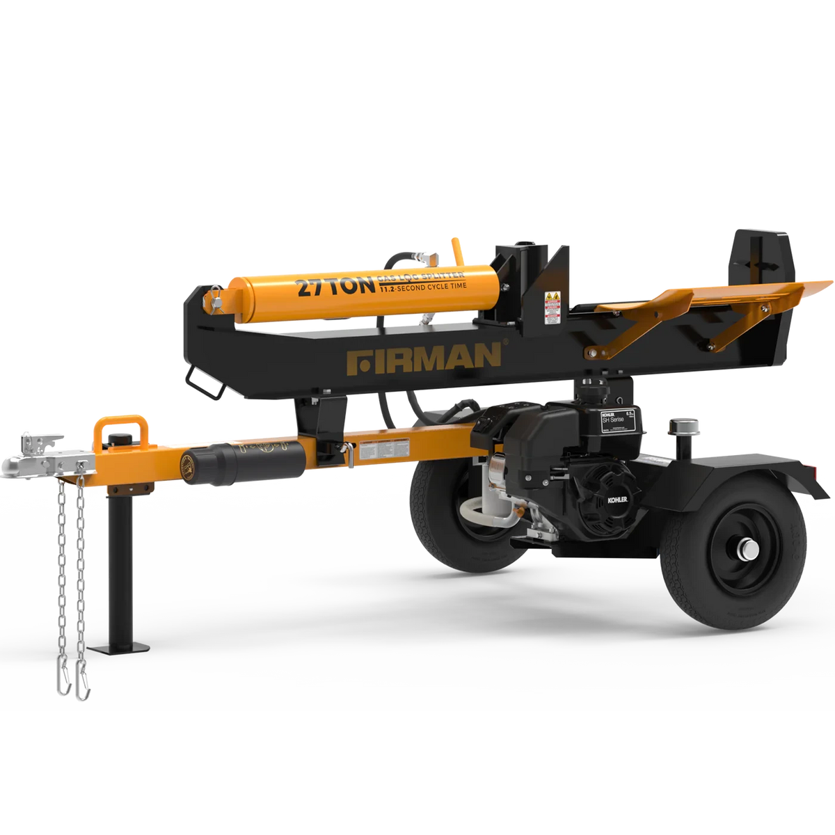 Firman 27‑Ton Log Splitter – Heavy‑Duty Wood Cutter — Build the Power