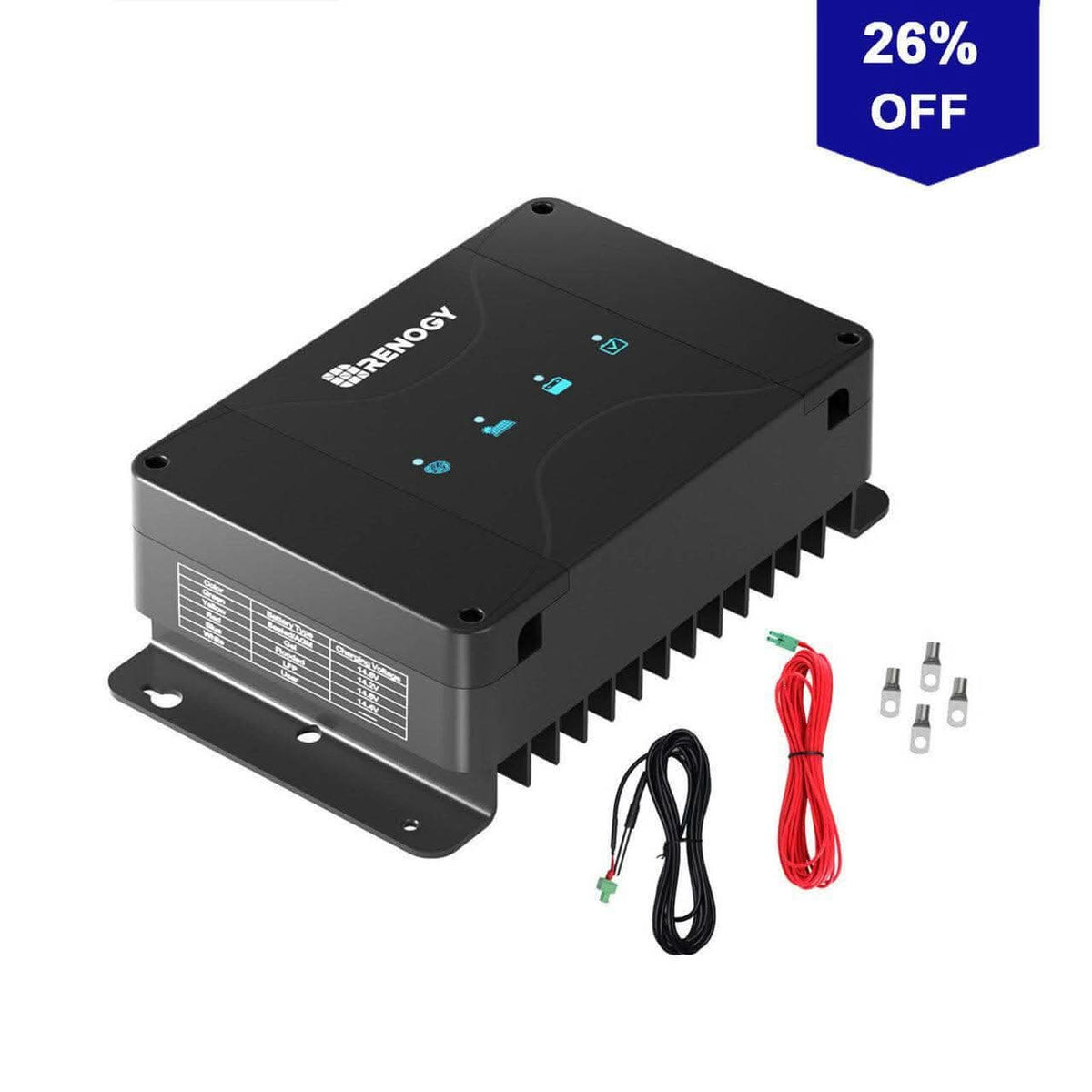 Renogy DCC50S 12V 50A DC‑DC Charger with MPPT Support — Build the Power