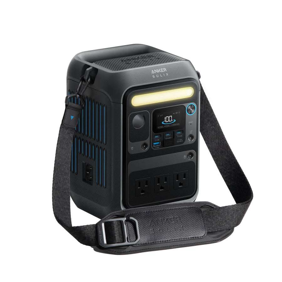 Anker SOLIX C200X 230Wh 300W Portable Power Station — Build the Power