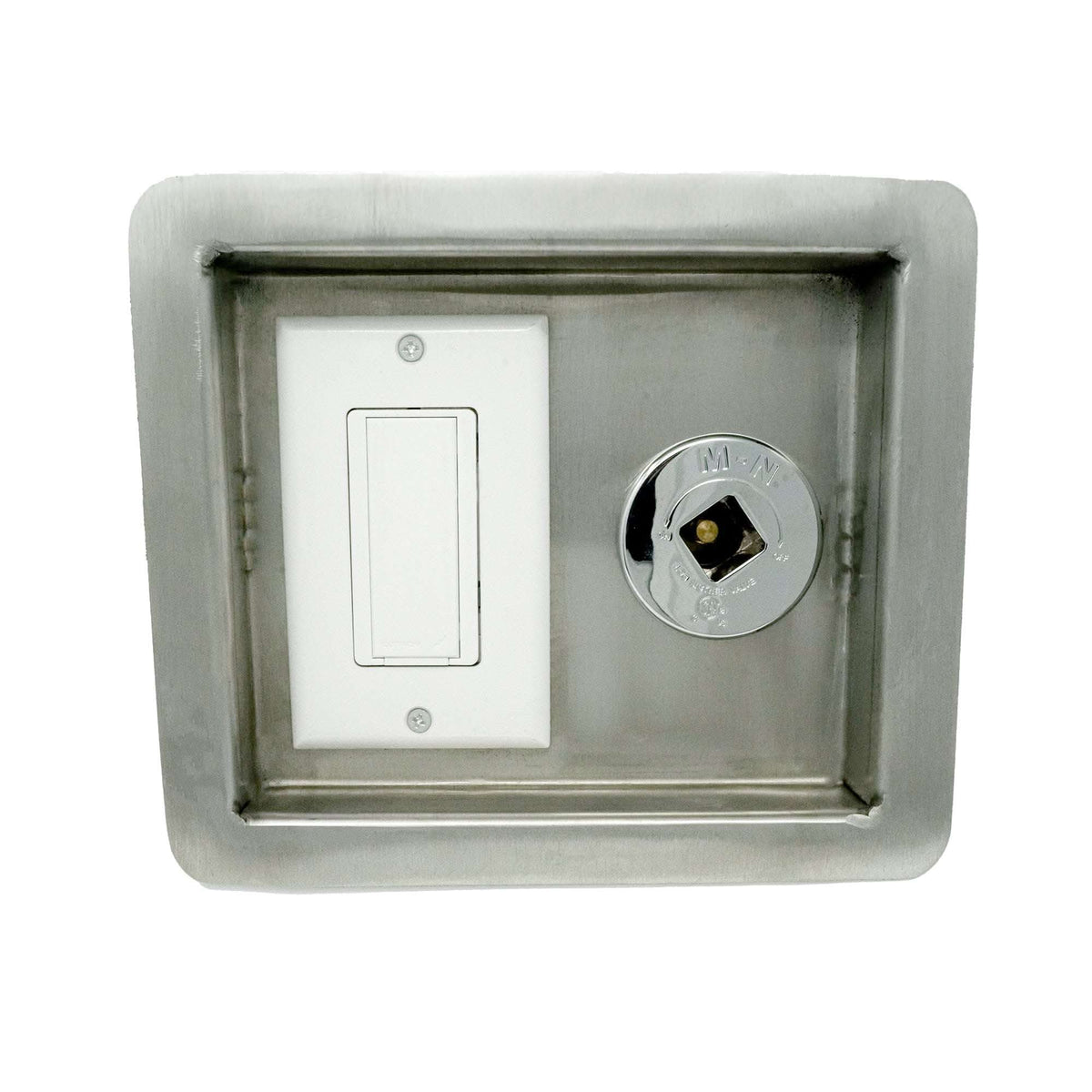 The Outdoor Plus Light Switch with Key Valve – Recessed Panel — Build ...