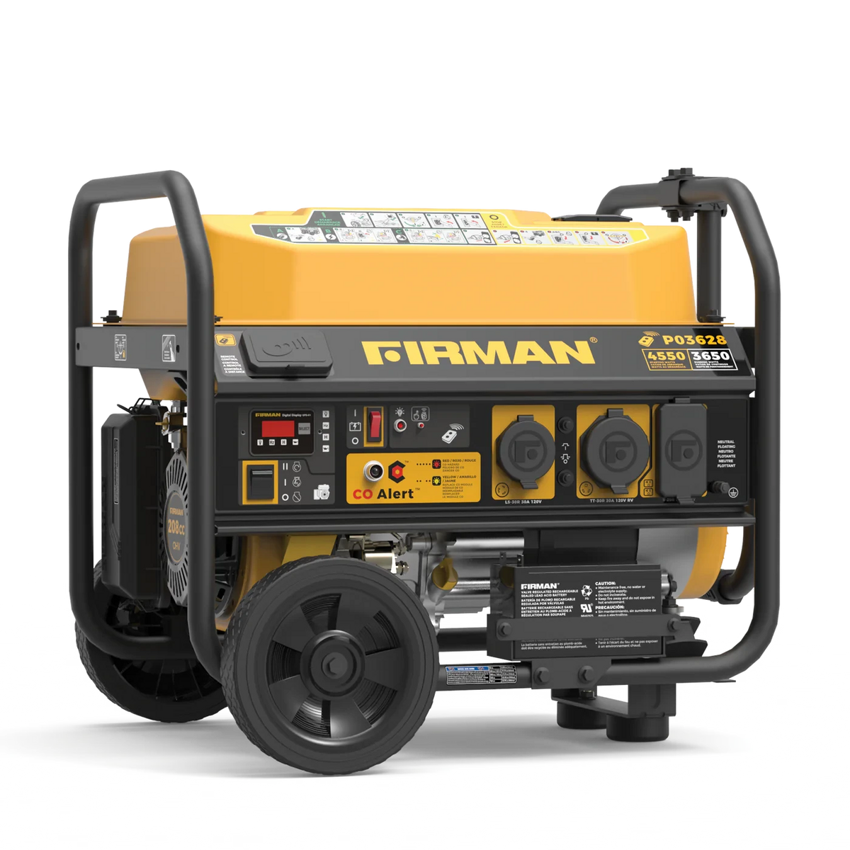 Firman 4550W Gas Generator Remote Start & CO Alert — Build the Power