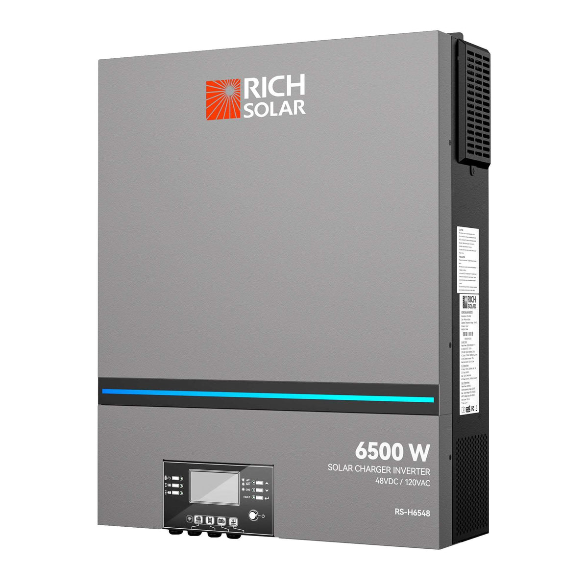 Rich Solar NOVA 6K 48 V Hybrid Inverter | 6.5 kW — Build the Power