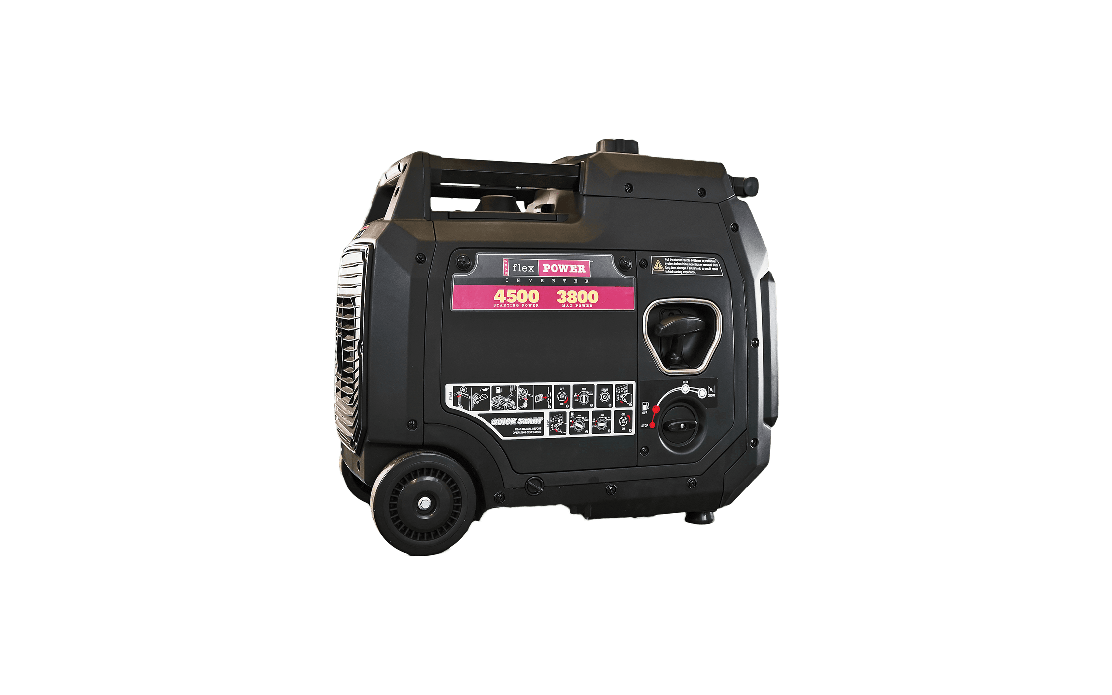 RVMP Flex Power 4500ies Electric Start Silent Inverter Portable Genera — Build the Power