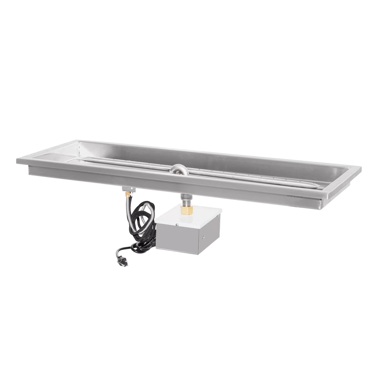 The Outdoor Plus Raised Lip Rectangular Drop in Pan & SS ‘H’ Burner ...