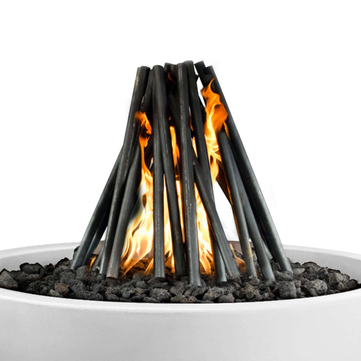 The Outdoor Plus 1/2″ Solid Steel Logs — Build the Power