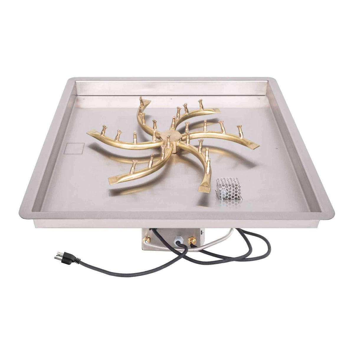 The Outdoor Plus SS Square Drop In Pan & Triple S Bullet Burner — Build ...