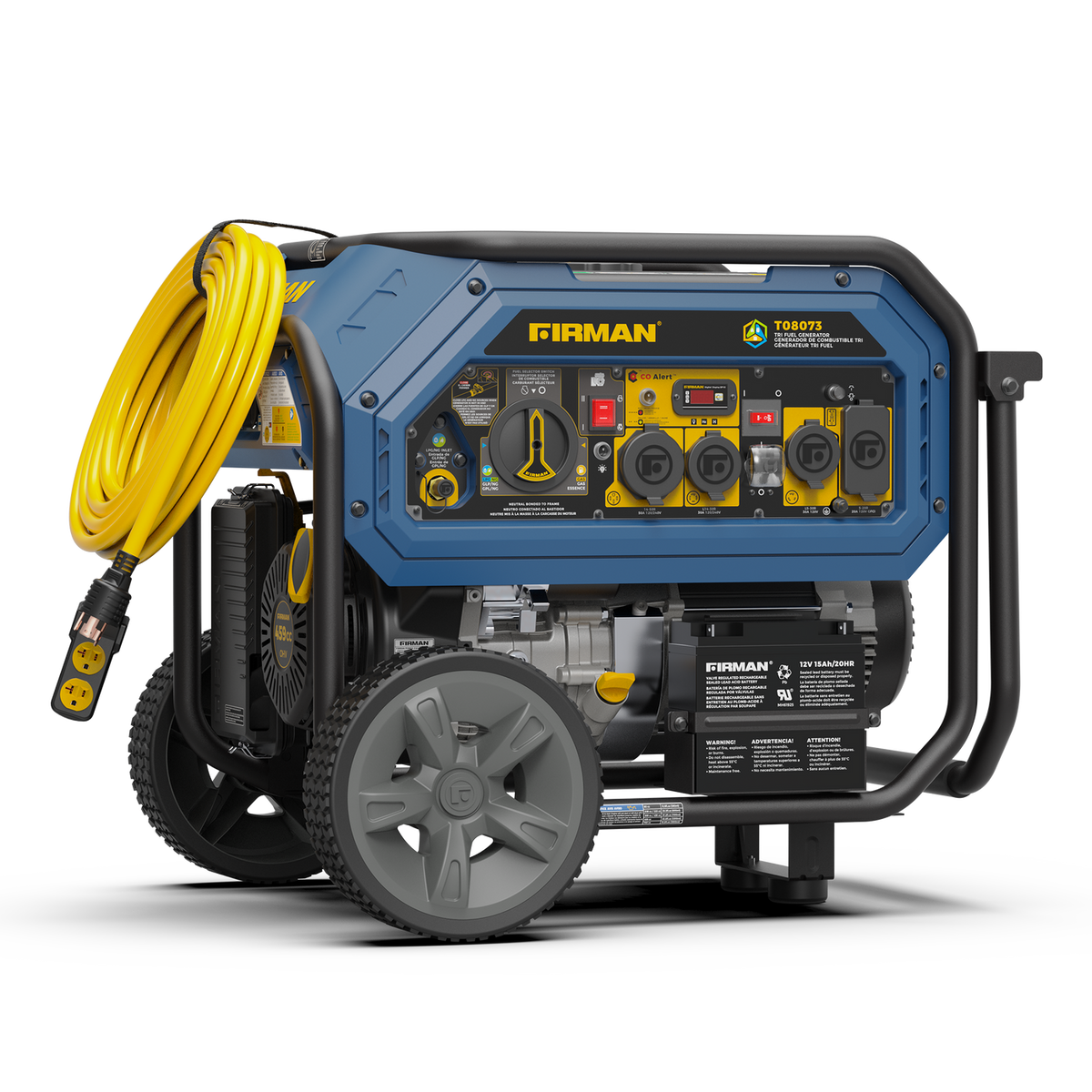 Firman 10 000W Tri‑Fuel Generator – Electric Start, CO Alert — Build ...