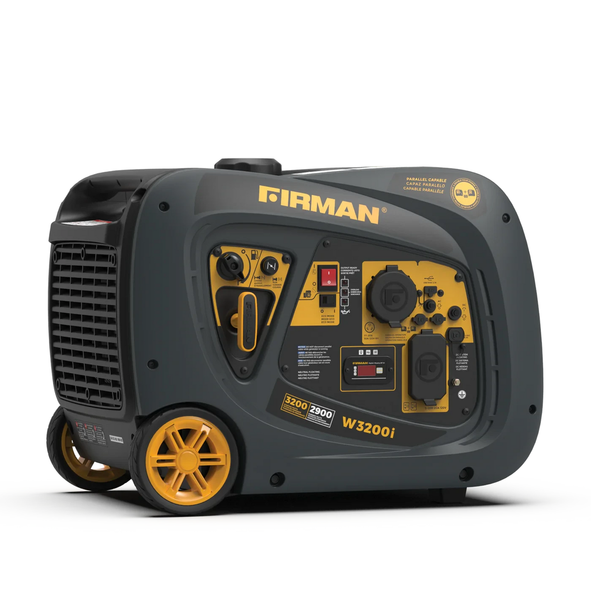 Firman Inverter Portable Generator 3200W Recoil Start — Build the Power