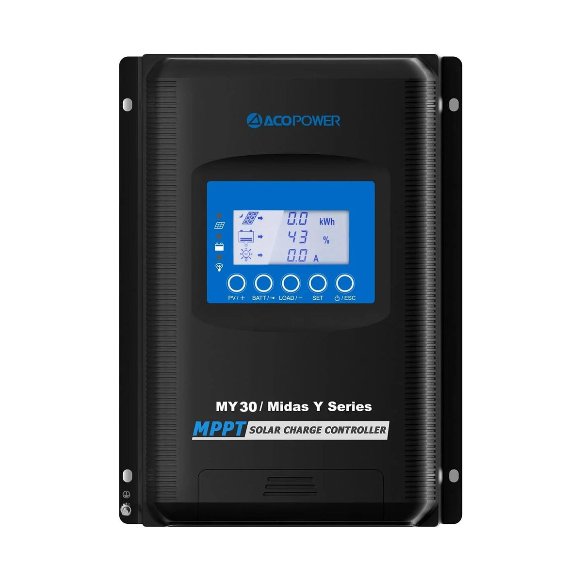 ACOPOWER Midas 30 Amp MPPT Solar Charge Controller — Build the Power