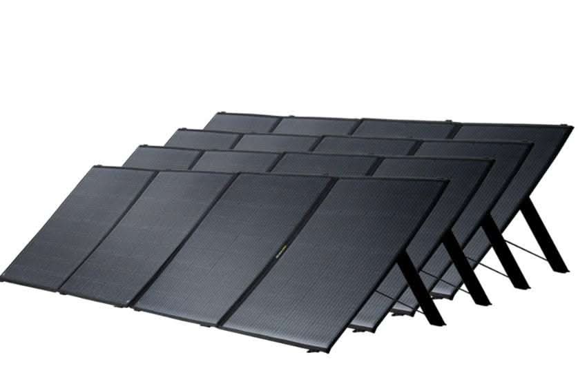 Goal Zero Nomad 400 PRO Solar Panel (4-Pack) & Yeti PRO Solar Generato ...