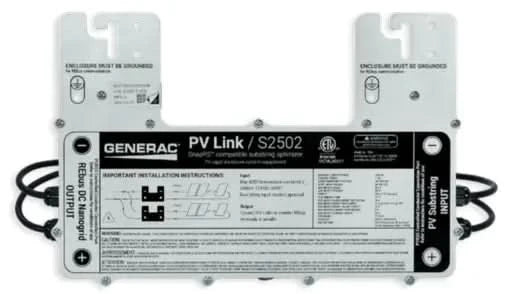 Generac PV Link 2500W MPPT Optimizer – APKE00010 Solar Power Device ...
