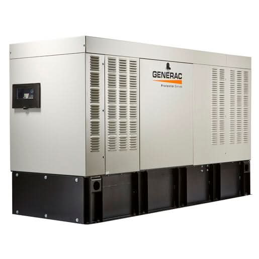 Generac Protector Diesel 48kW Generator | 120/240V Single-Phase Liquid ...