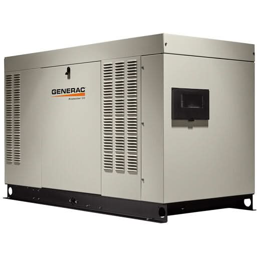 Generac Protector 27kW 1‑Phase Gas Generator – Liquid‑Cooled, 120/240V ...