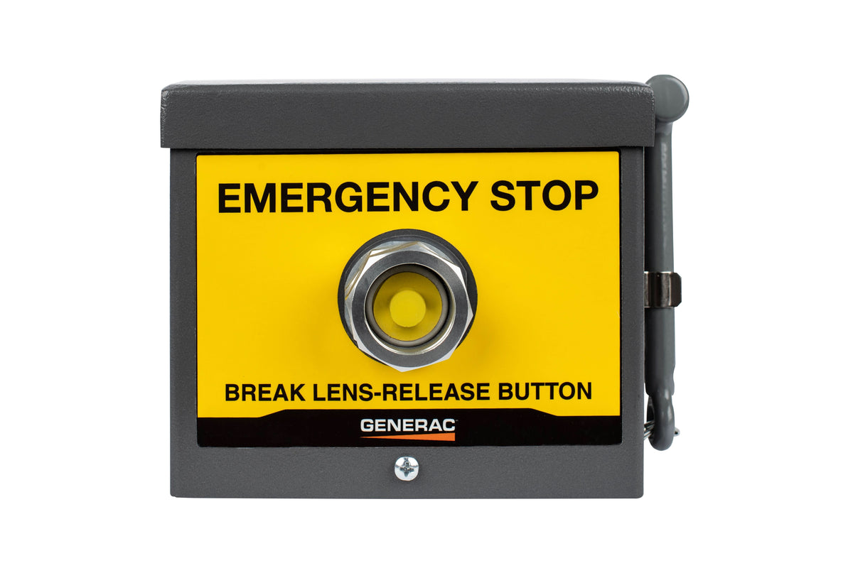 Generac Remote E-Stop – Break Glass Emergency Shutdown Station — Build ...