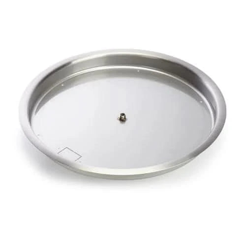 HPC Fire 13" Round Fire Pit Burner Pan - Stainless Steel — Build the Power