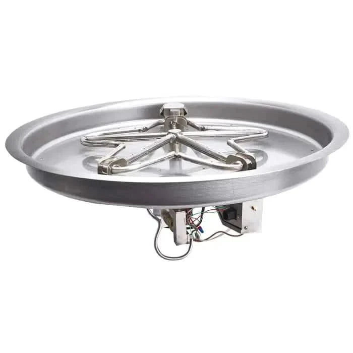 HPC 31" Round Bowl Pan Electronic Ignition Fire Insert — Build the Power