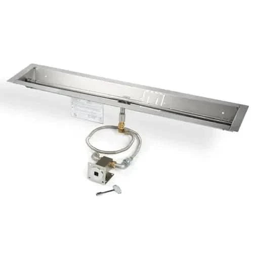 HPC Fire 36" Linear Trough Fire Pit Insert — Build the Power