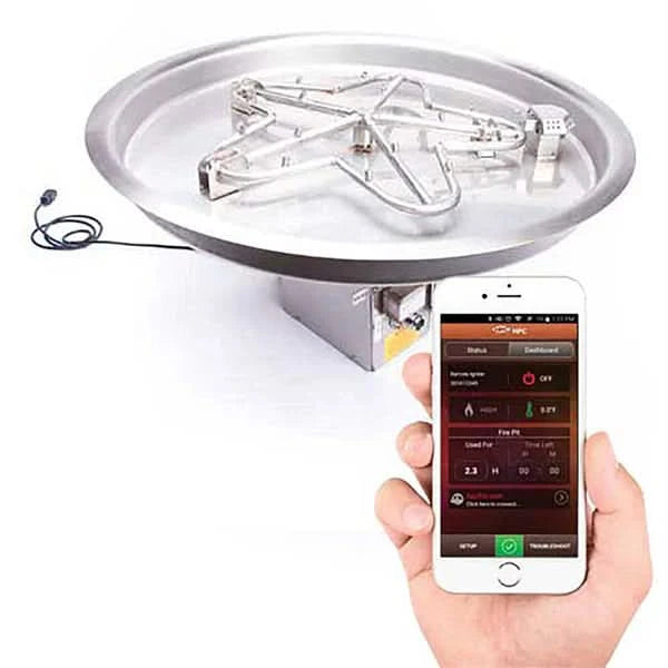 HPC Fire Round Torpedo Burner – Hi/Lo Electronic Ignition — Build the Power