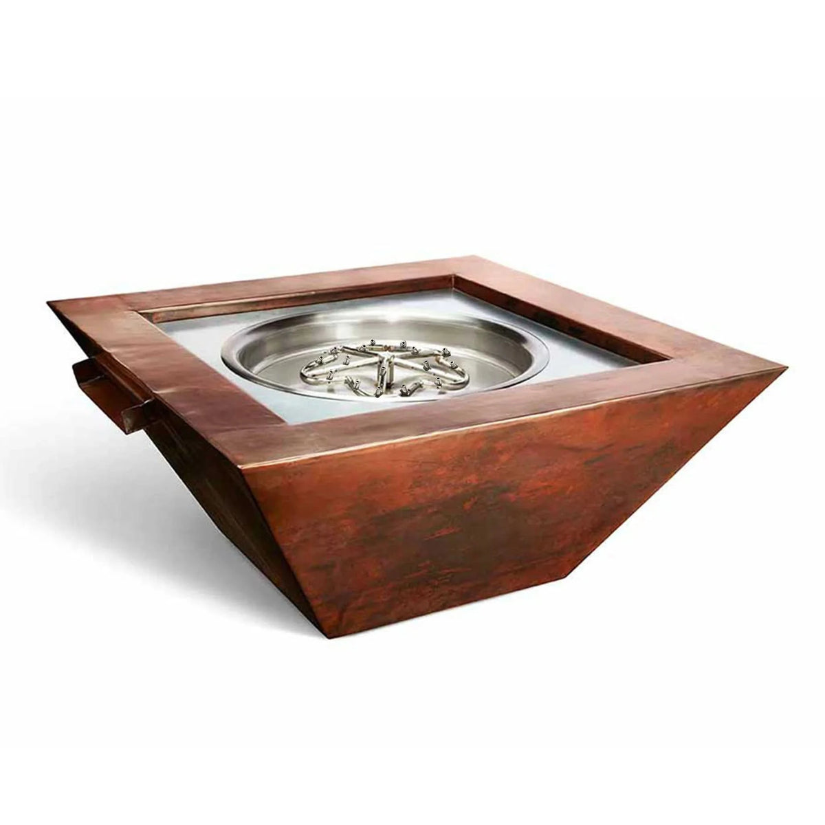 HPC Fire Sierra Smooth Copper Fire Pit — Build the Power