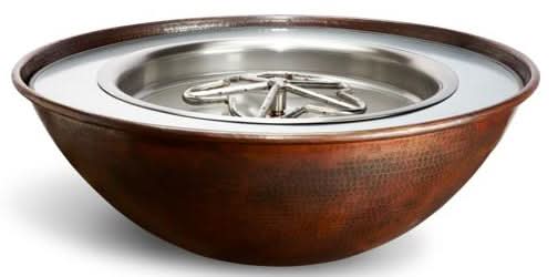 HPC Fire 31" Copper Fire Bowl – Electronic Ignition — Build the Power