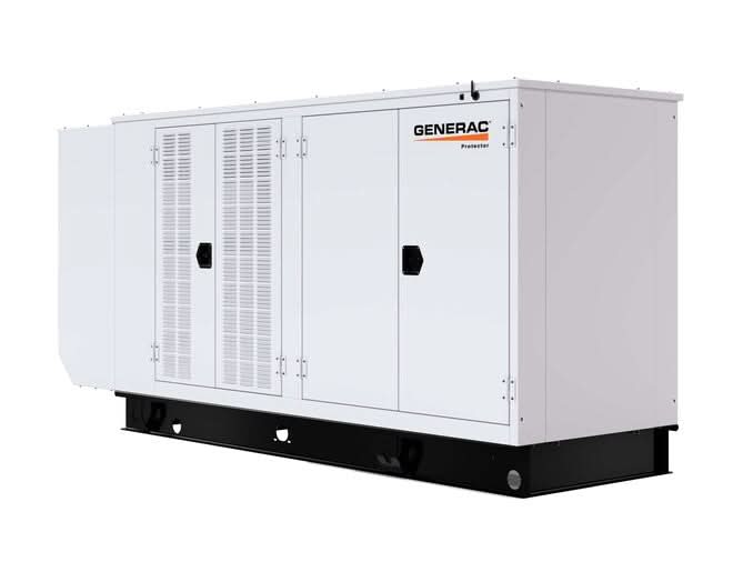 Generac Protector Gaseous 130kW Generator | 120/240V 3-Phase Liquid-Co ...