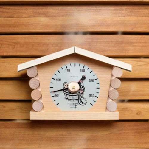 Scandia Hand-Crafted Cabin Thermometer — Build the Power